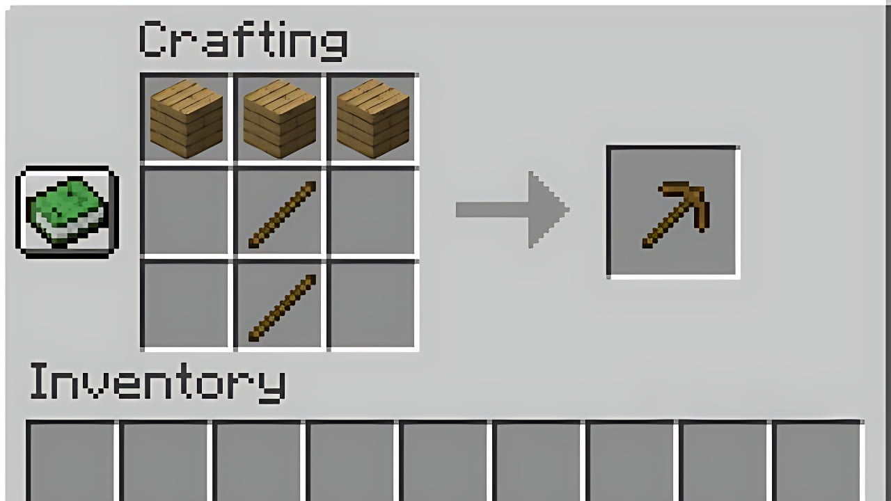 How to Make a Wooden Pickaxe in Minecraft: A Step-by-Step Tutorial